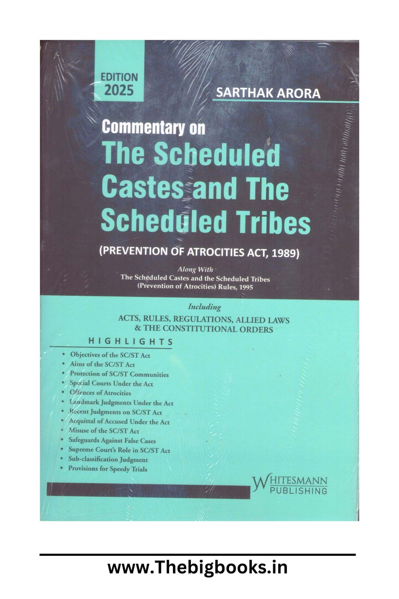 Commentary on The Scheduled Castes and The Scheduled Tribes (Prevention ...